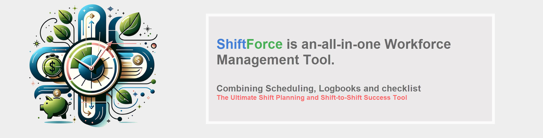 ShiftForce | ShiftNote Logbooks and Scheduling